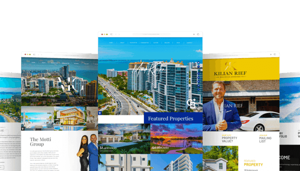 Our Clients — Agents & Brokers With Agent Image Websites